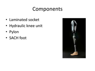 Hydraulic knee joint | PPTX