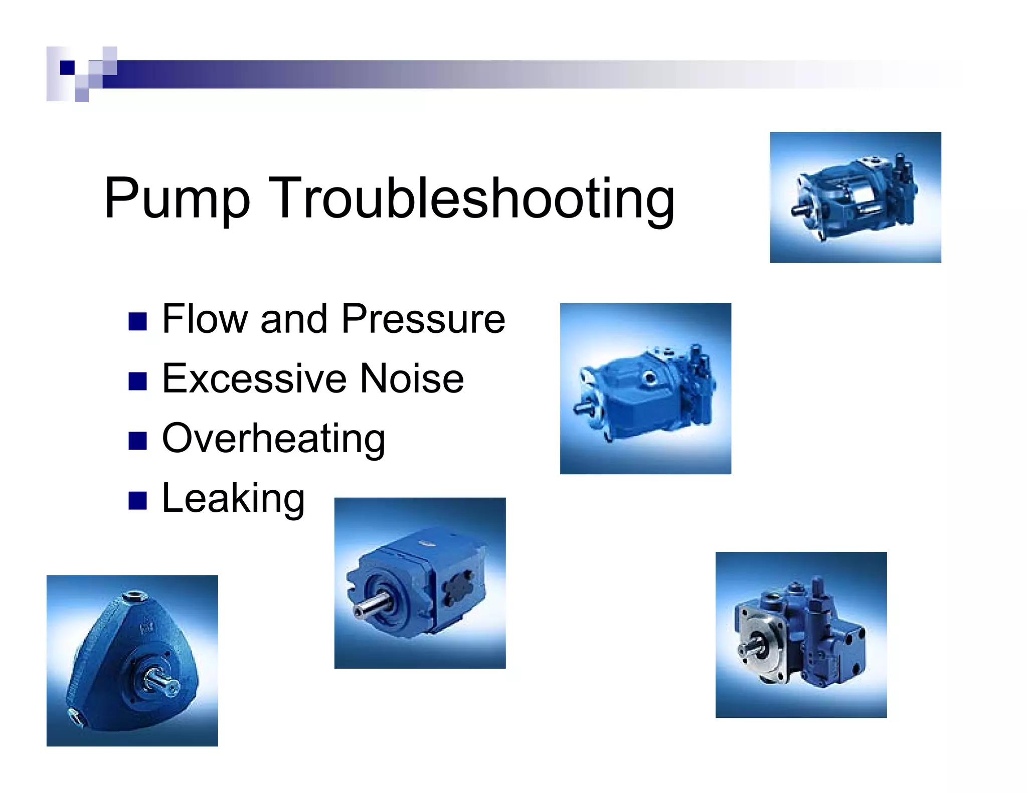 Hydraulic Maintenance and Troubleshooting | PDF