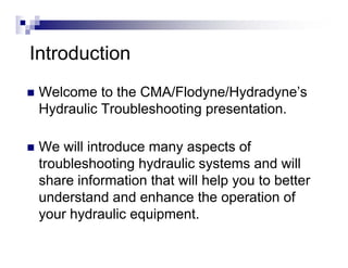 Hydraulic Maintenance and Troubleshooting | PDF