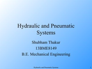 Introduction To Hydraulics And Pneumatics PPT, 40% OFF