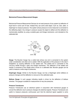 Hydraulic Principles & Applications | PDF