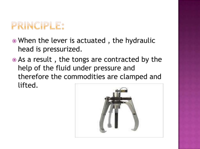 Hydraulic puller | PPT