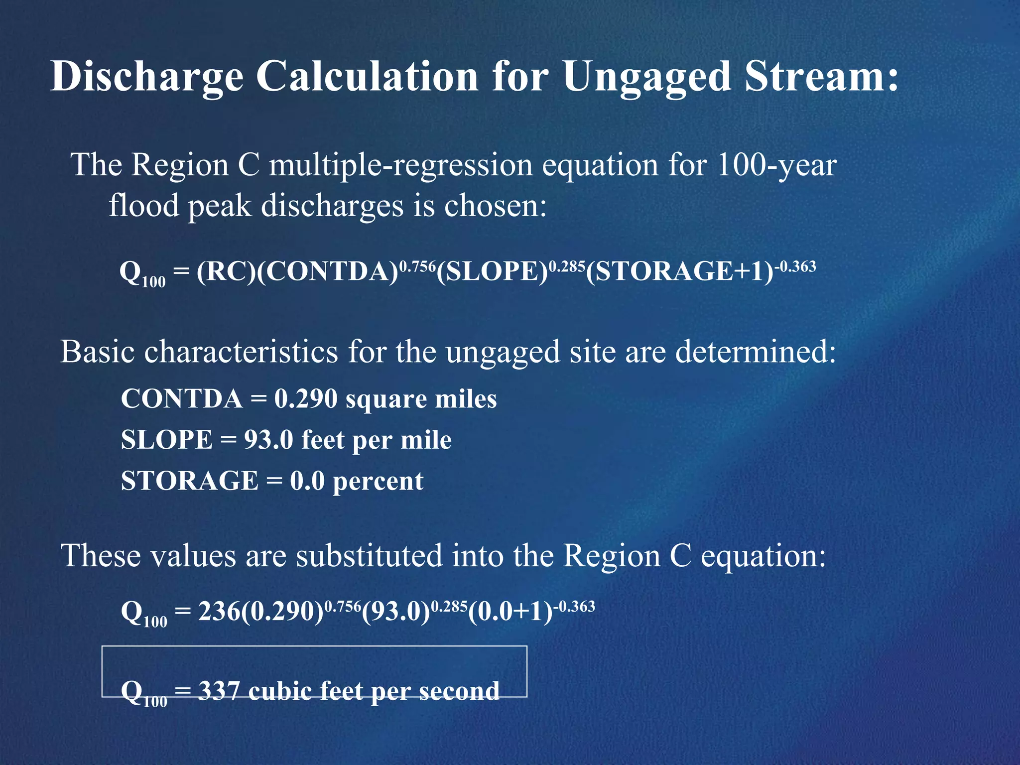 Hydrology and hydraulics for design design | PPT