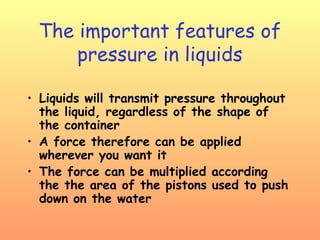 Hydraulics | PPT | Physics | Science