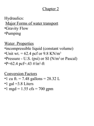 Hydraulics.pptiulitloooooooo'''..l...... | PDF