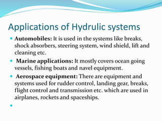 Hydraulics and pneumatics | PPT