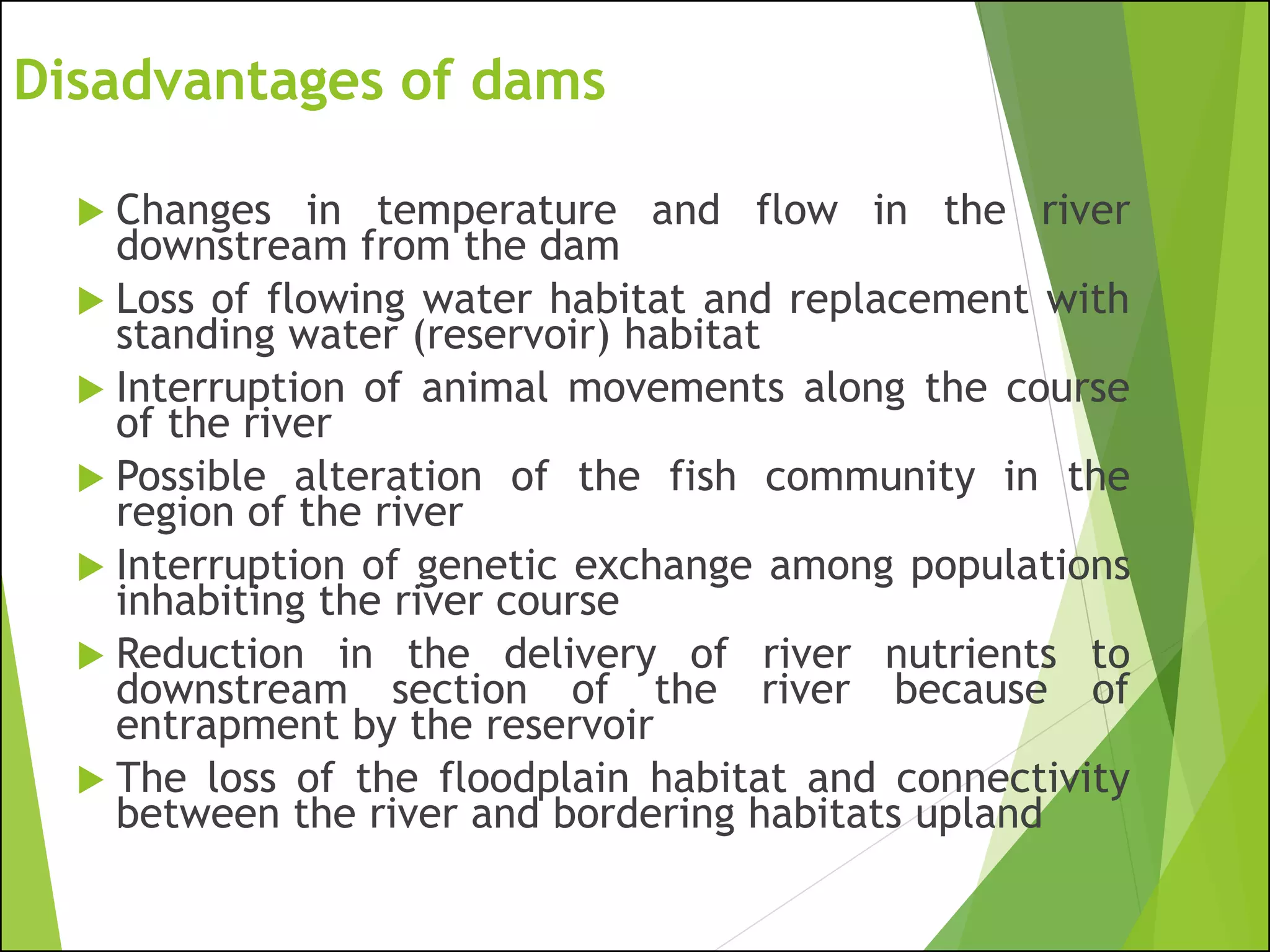 Dams and Reservoirs -Hydraulics engineering | PDF