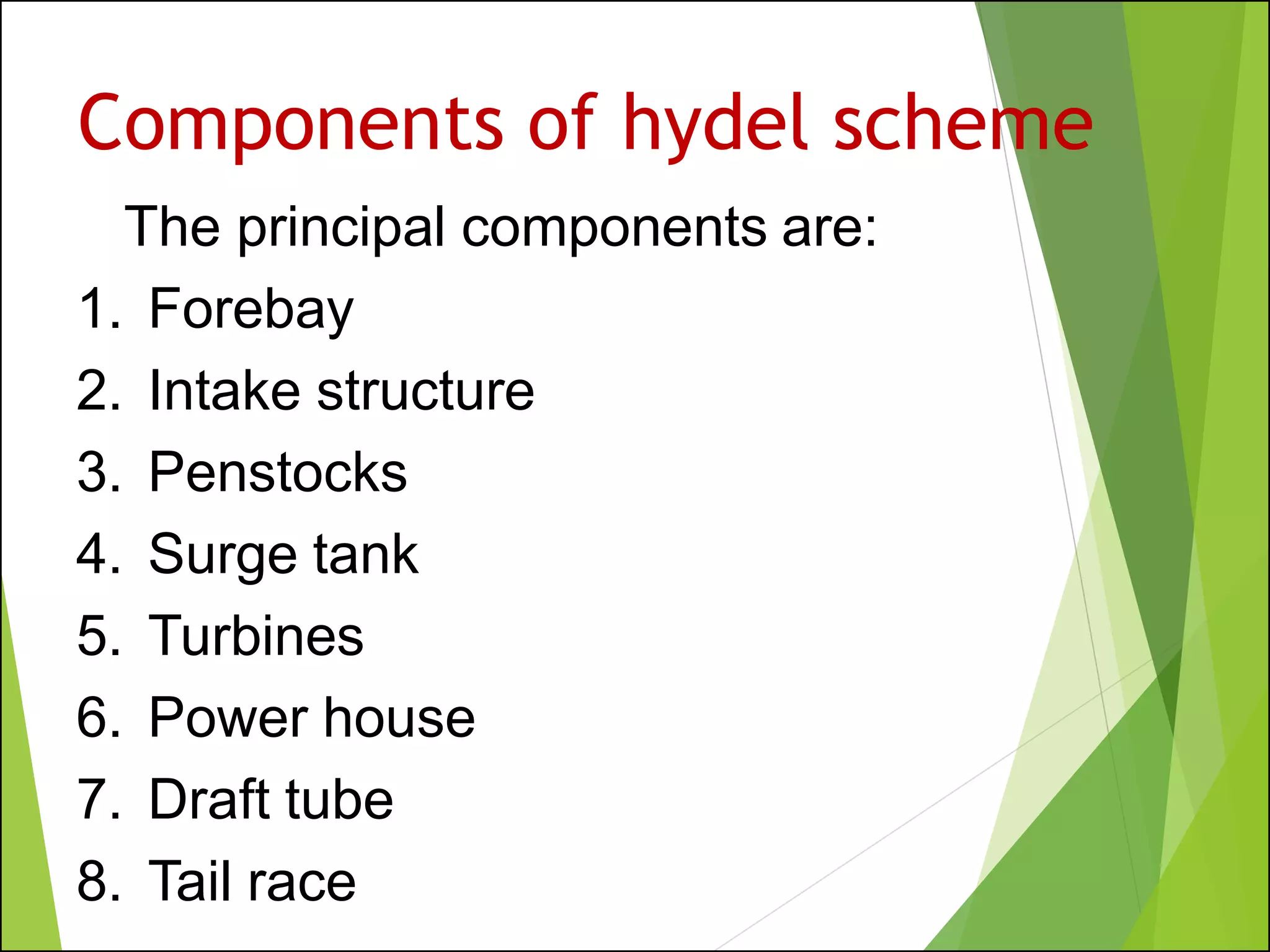 Hydropower engineering -Hydraulics | PDF