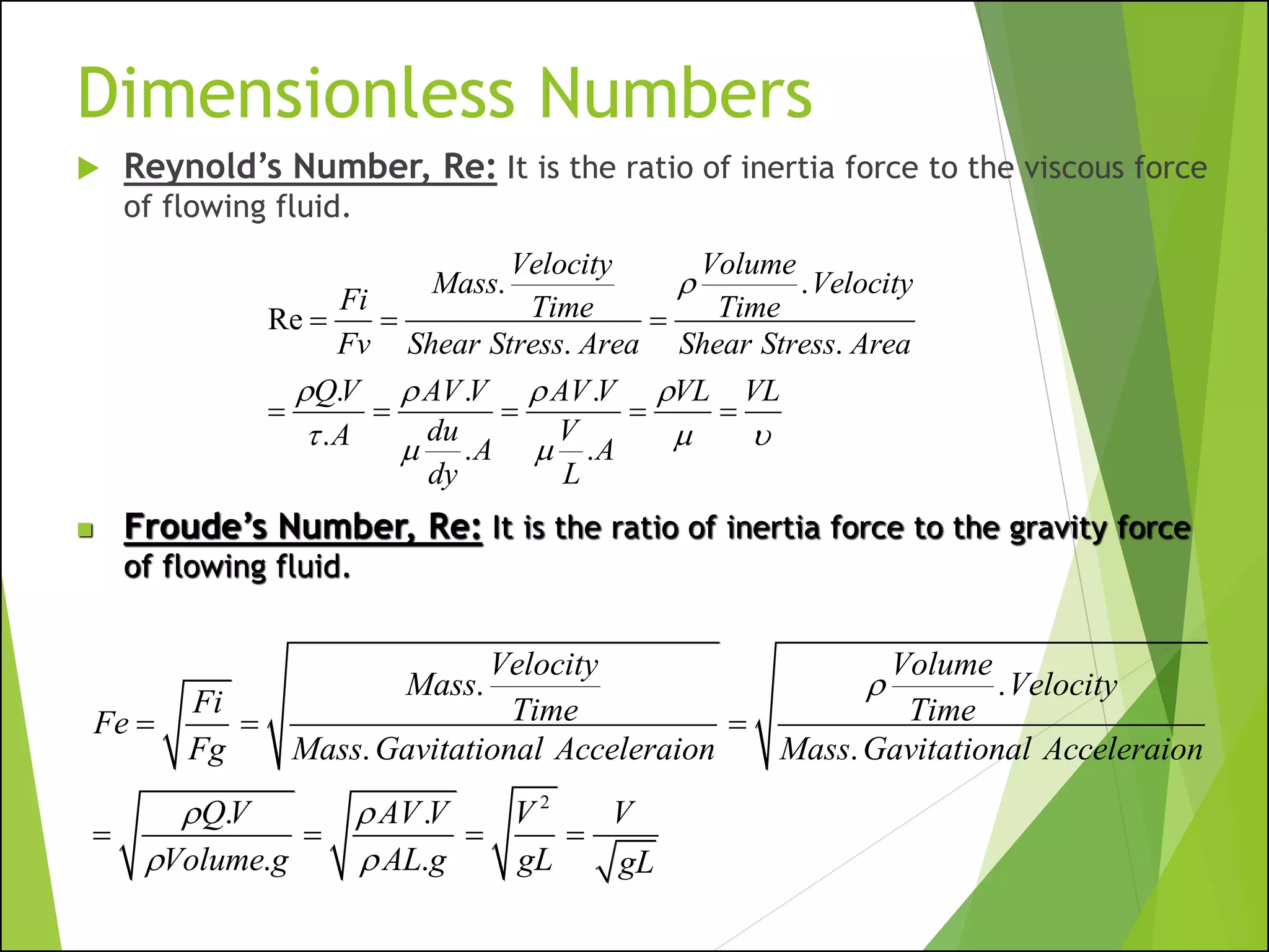 Similitude and Dimensional Analysis -Hydraulics engineering | PDF