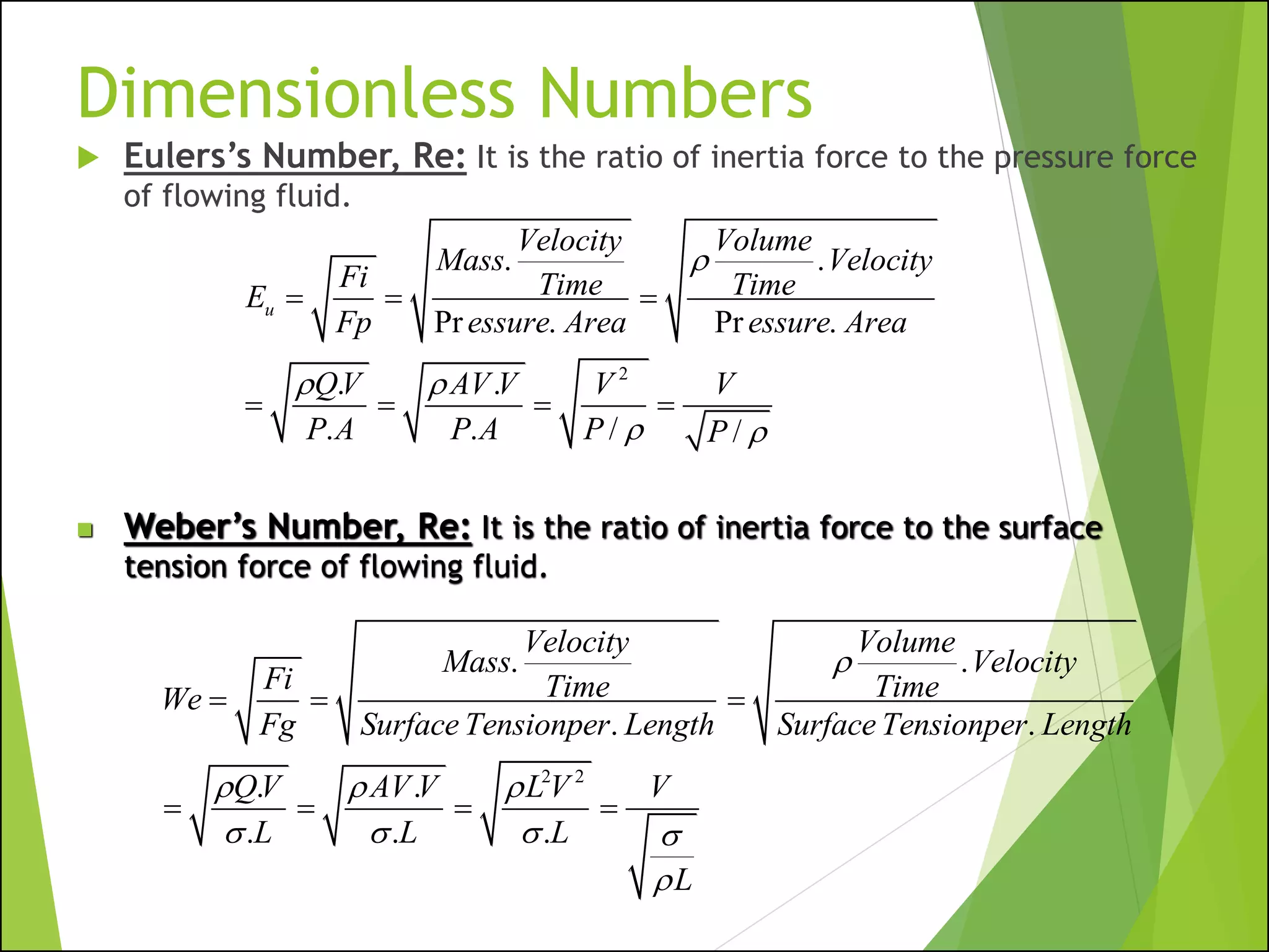 Similitude and Dimensional Analysis -Hydraulics engineering | PDF