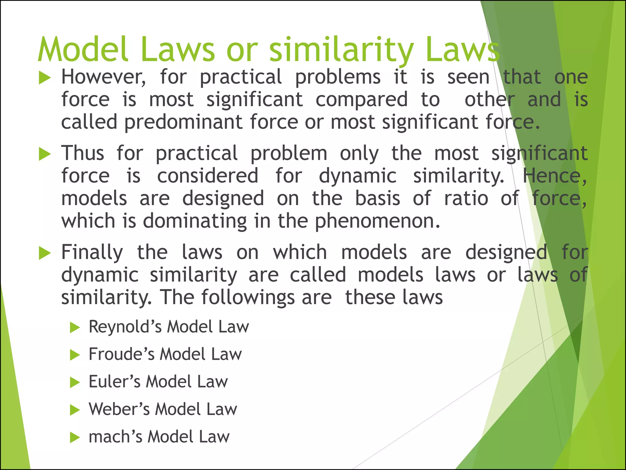 Similitude and Dimensional Analysis -Hydraulics engineering | PDF