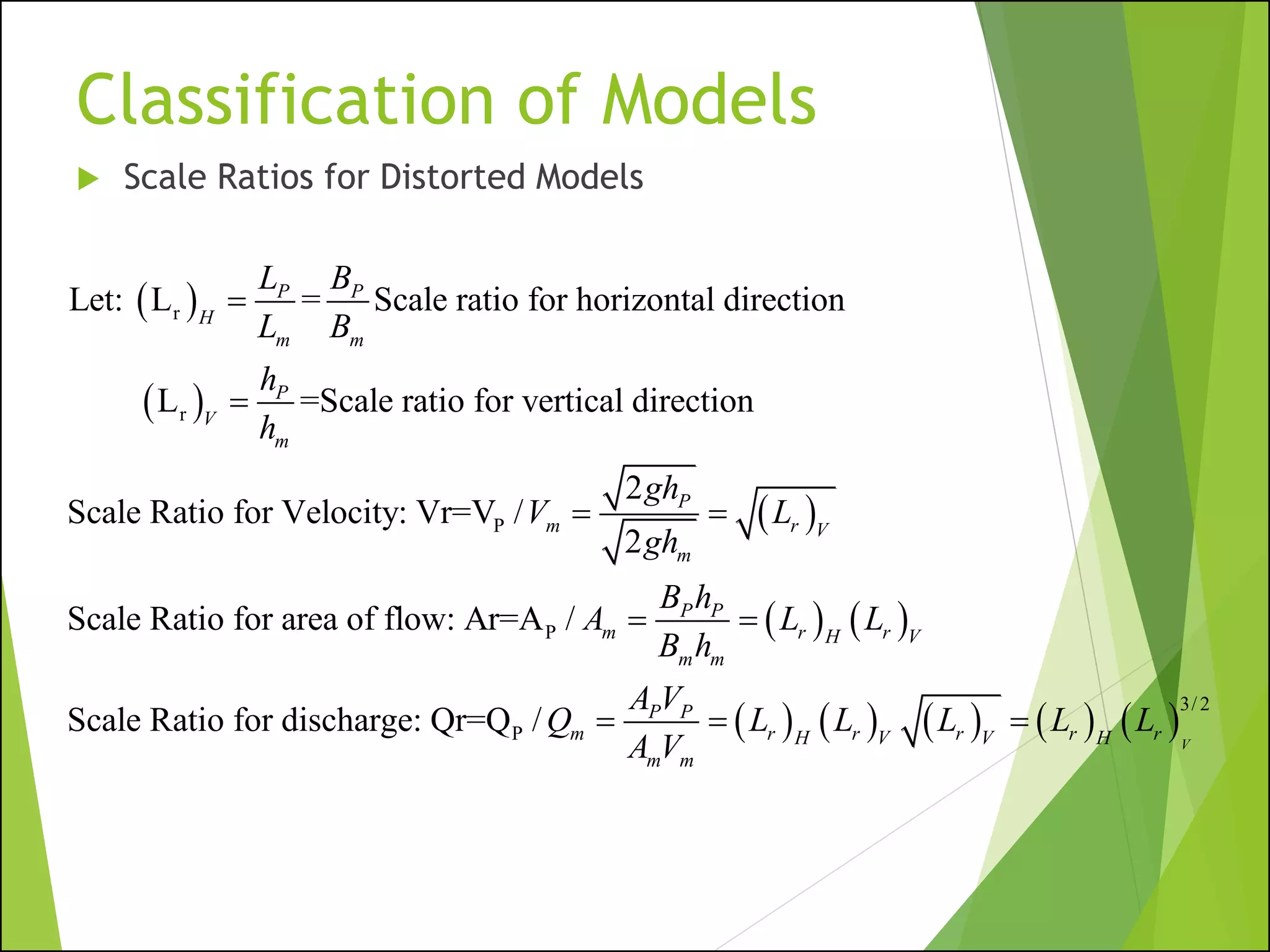 Similitude and Dimensional Analysis -Hydraulics engineering | PDF