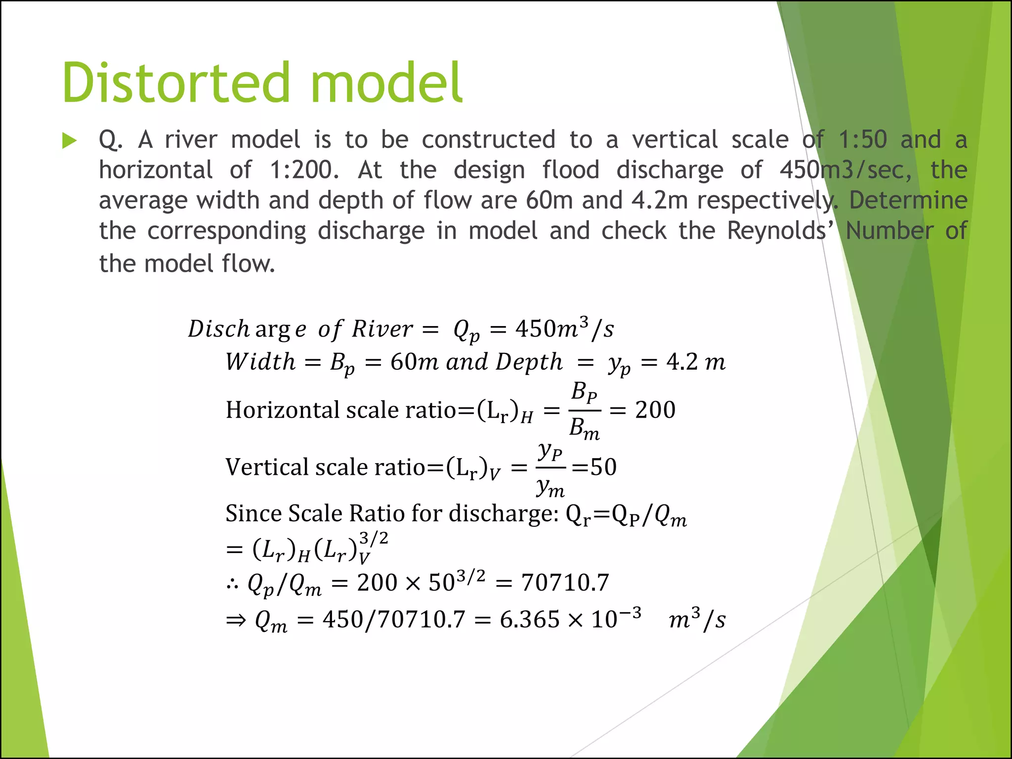 Similitude and Dimensional Analysis -Hydraulics engineering | PDF