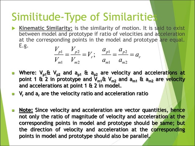 Similitude and Dimensional Analysis -Hydraulics engineering | PDF ...