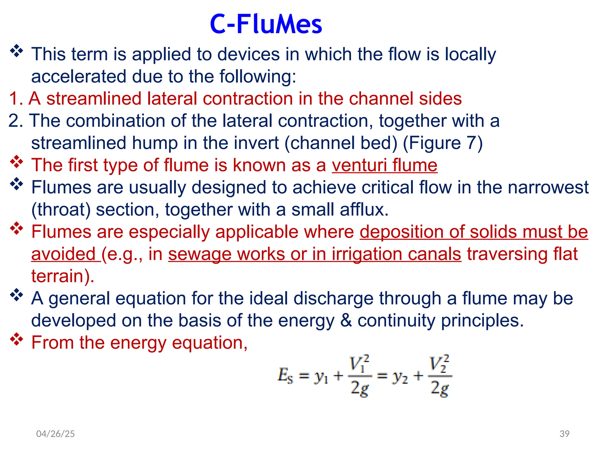 HYDRAULICS FIVE - Hydraulic Structures.ppt