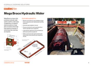 Coates Hire Engineering Solutions - Hydraulic Shoring Solutions | PPT