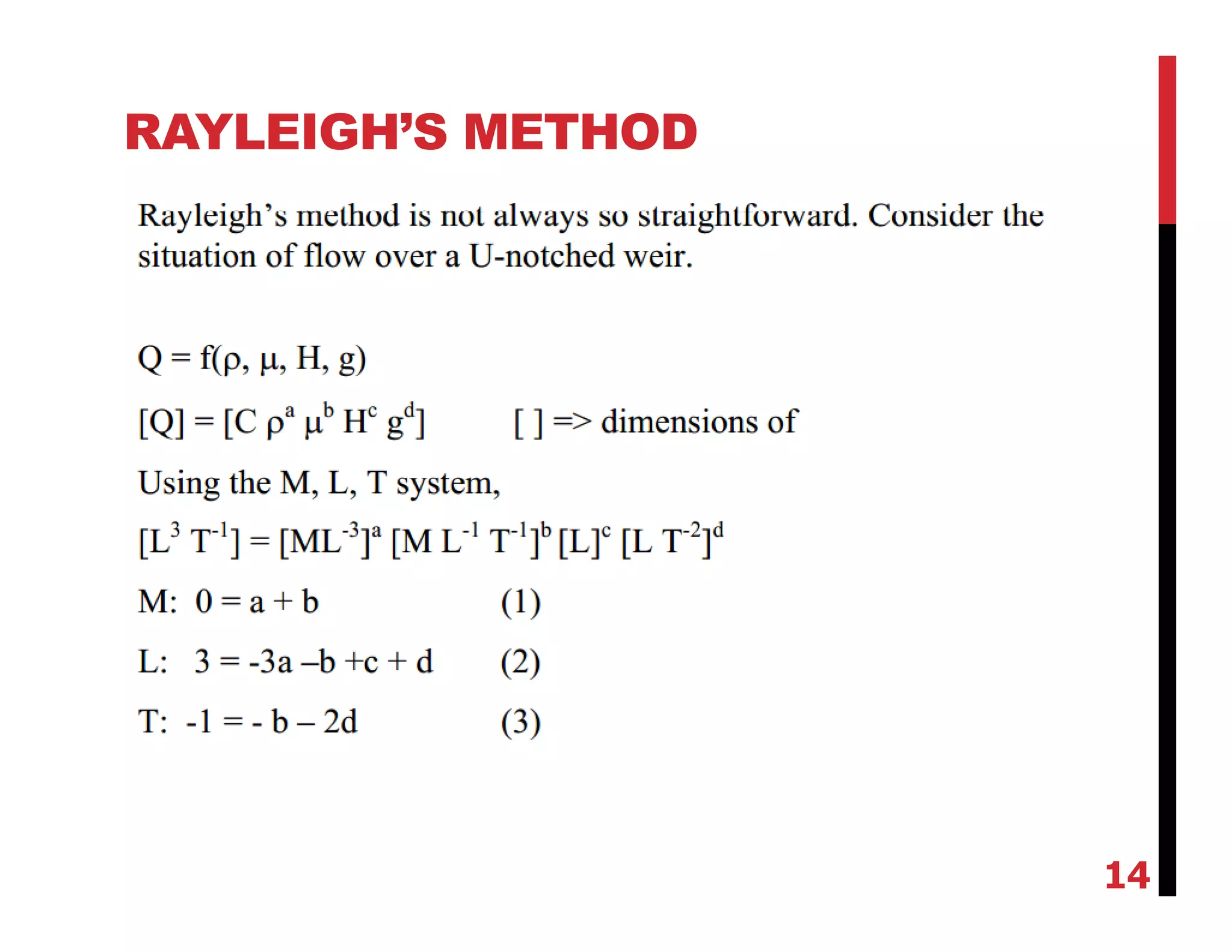 Hydraulic similitude and model analysis | PDF