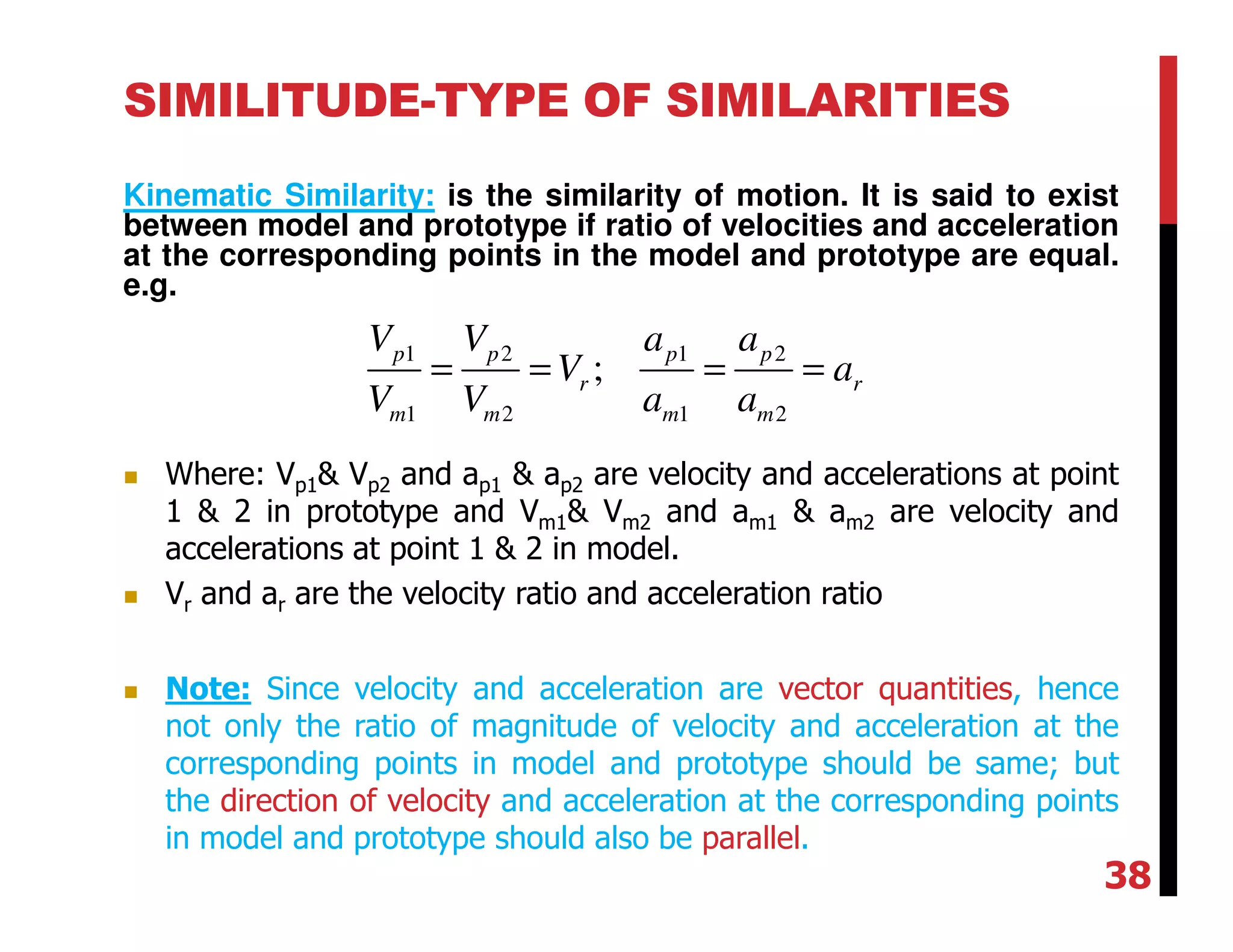Hydraulic similitude and model analysis | PDF | Physics | Science