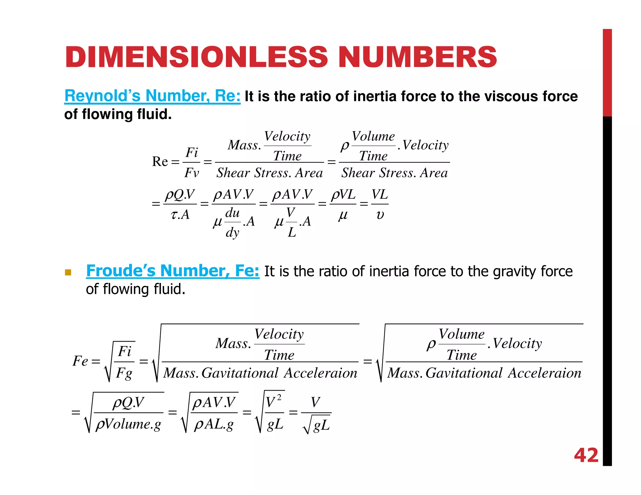 Hydraulic similitude and model analysis | PDF | Physics | Science
