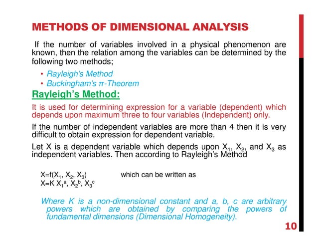 Hydraulic similitude and model analysis | PDF | Physics | Science