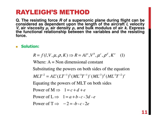 Hydraulic similitude and model analysis | PDF | Physics | Science