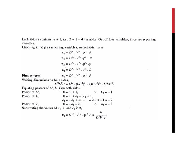 Hydraulic similitude and model analysis | PDF | Physics | Science