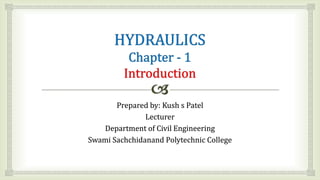 HYDRAULICS_INTRODUCTION.pptx