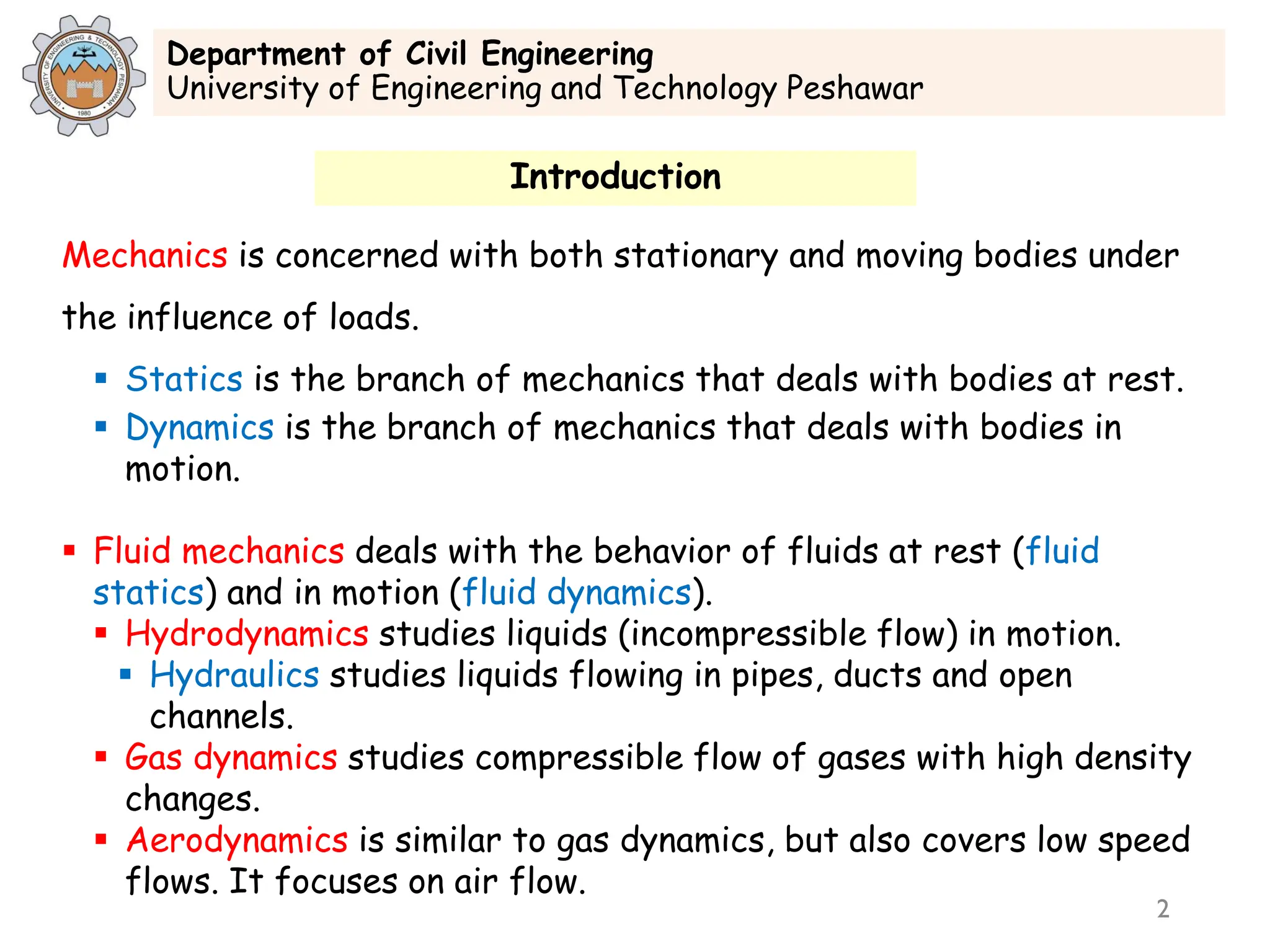 Hydraulics Introduction and open channel | PDF