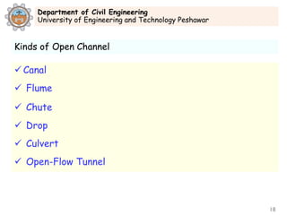 Hydraulics Introduction and open channel | PDF