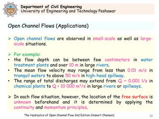 Hydraulics Introduction and open channel | PDF
