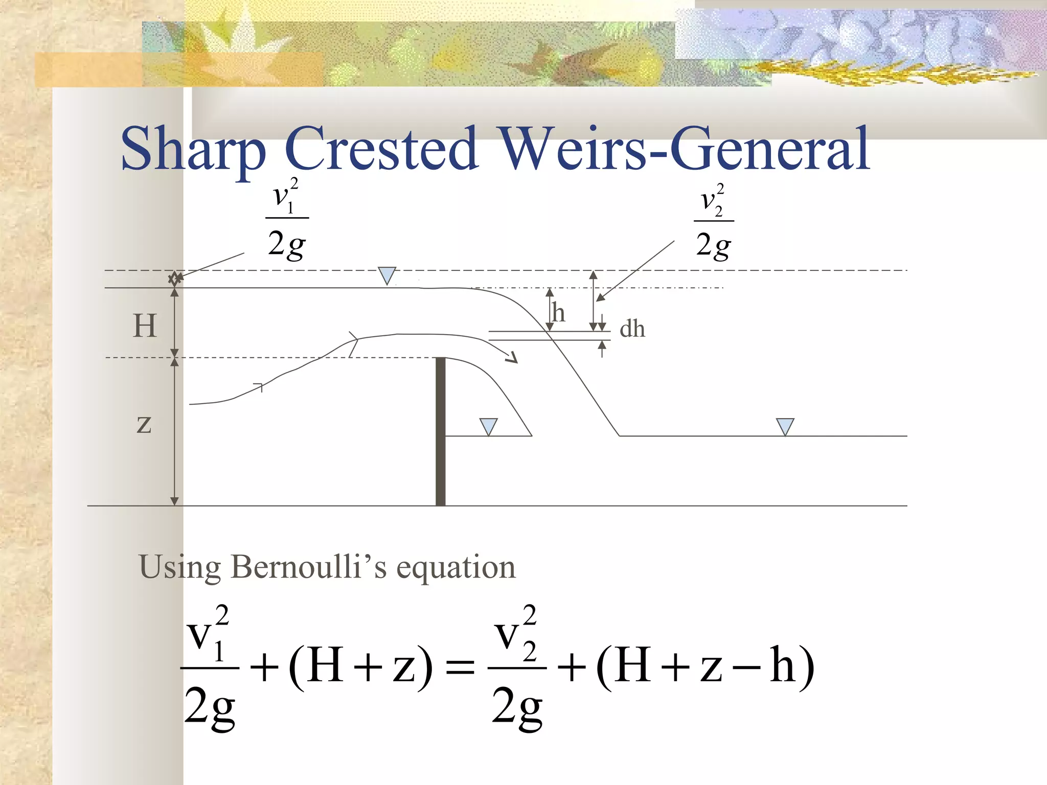 Hydraulics of structures | PPT