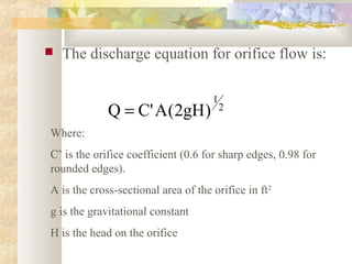 Hydraulics of structures | PPT