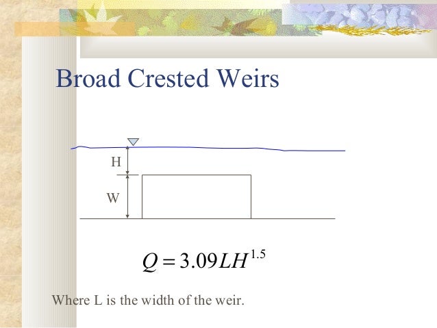 Hydraulics of structures