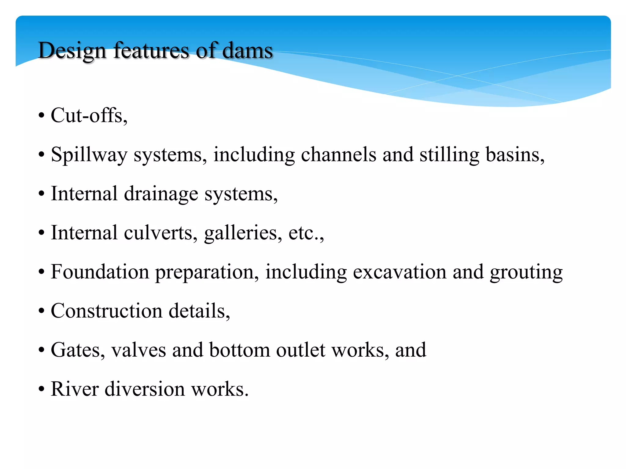 Hydraulics structures | PPTX