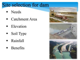 Hydraulics structures | PPTX