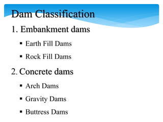 Hydraulics structures | PPTX
