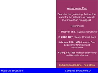 AAAAAAAAAAAAAHydraulic structure one .ppt