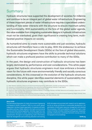 Hydraulic structures at_a_crossroads_towards_the_sd_gs | PDF