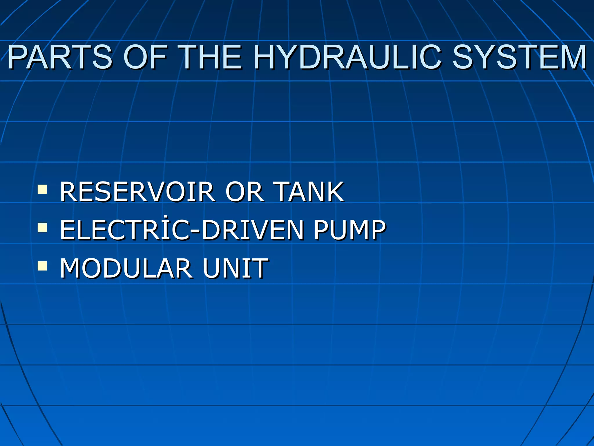 Hydraulic system | PPT