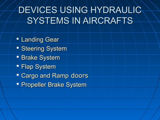 Hydraulic system | PPT
