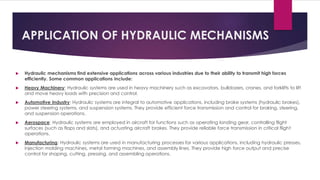 HYDRAULIC SYSTEM.pdf for machines and mechanics | PDF