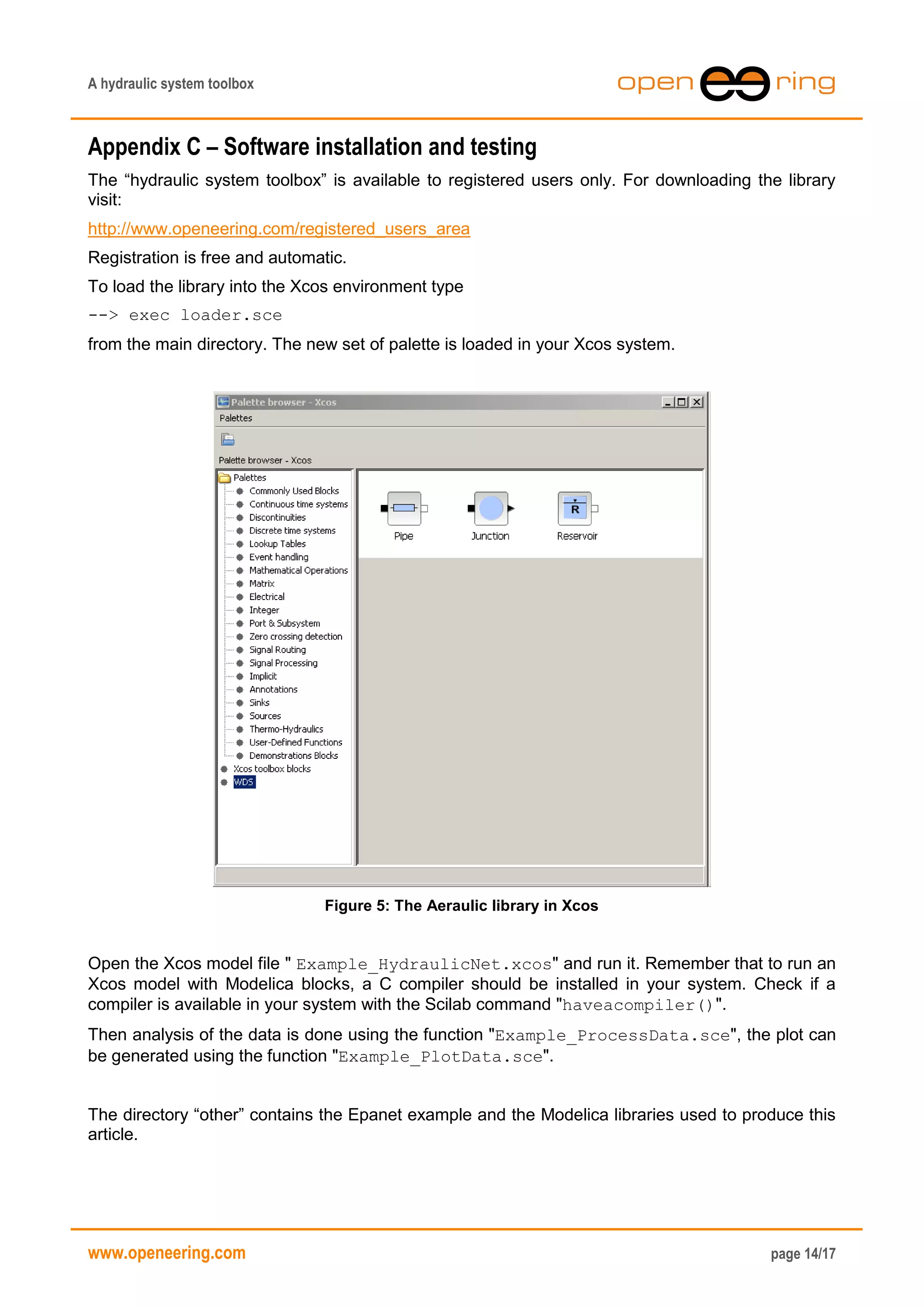 Hydraulic Scilab toolbox for water distribution systems | PDF
