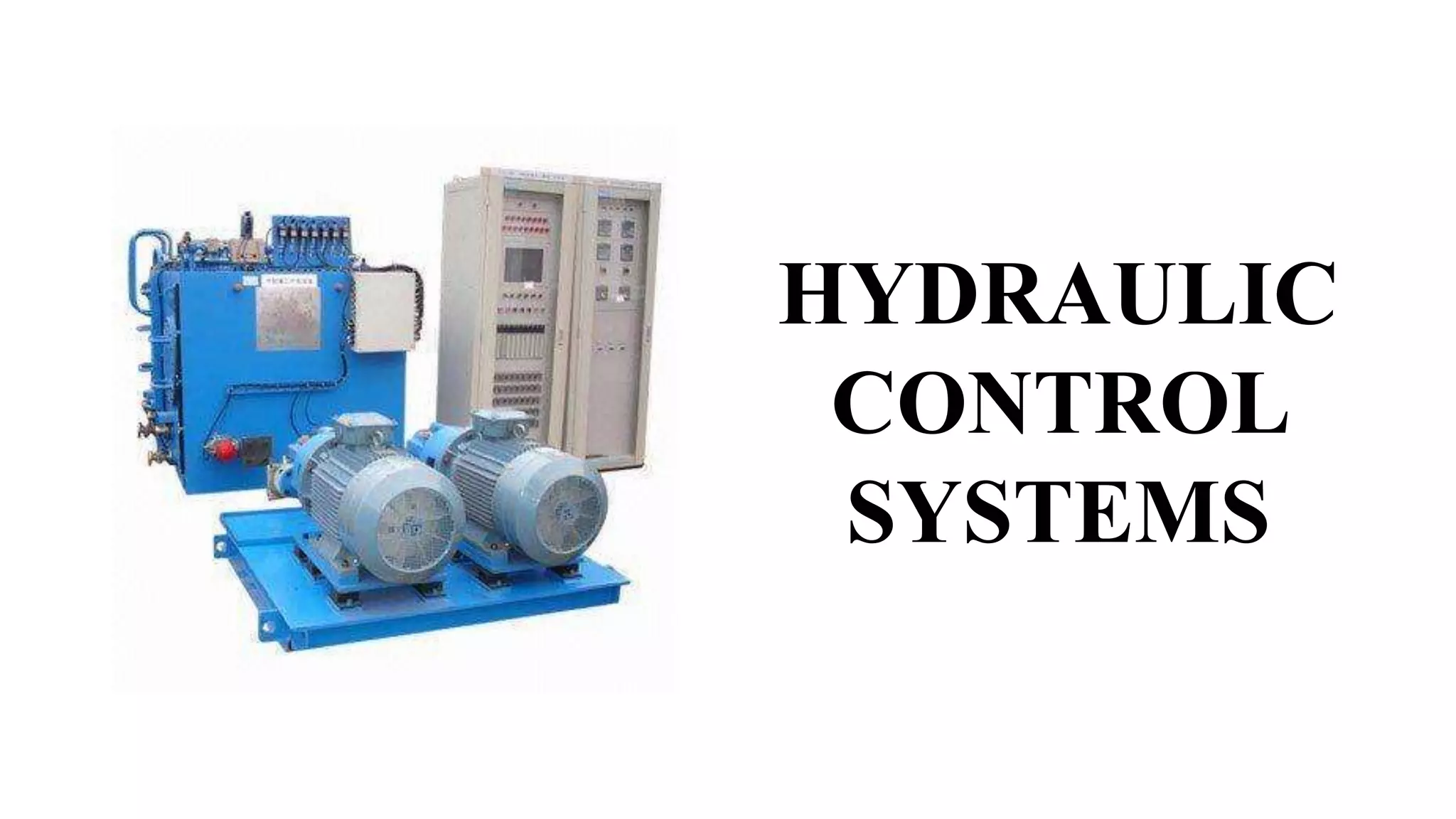 Hydraulic Contol System | PPTX