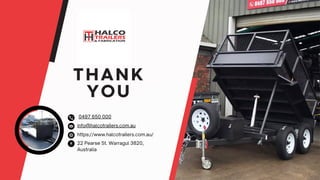 Hydraulic Tipping Trailer Manufacture Company | PPT
