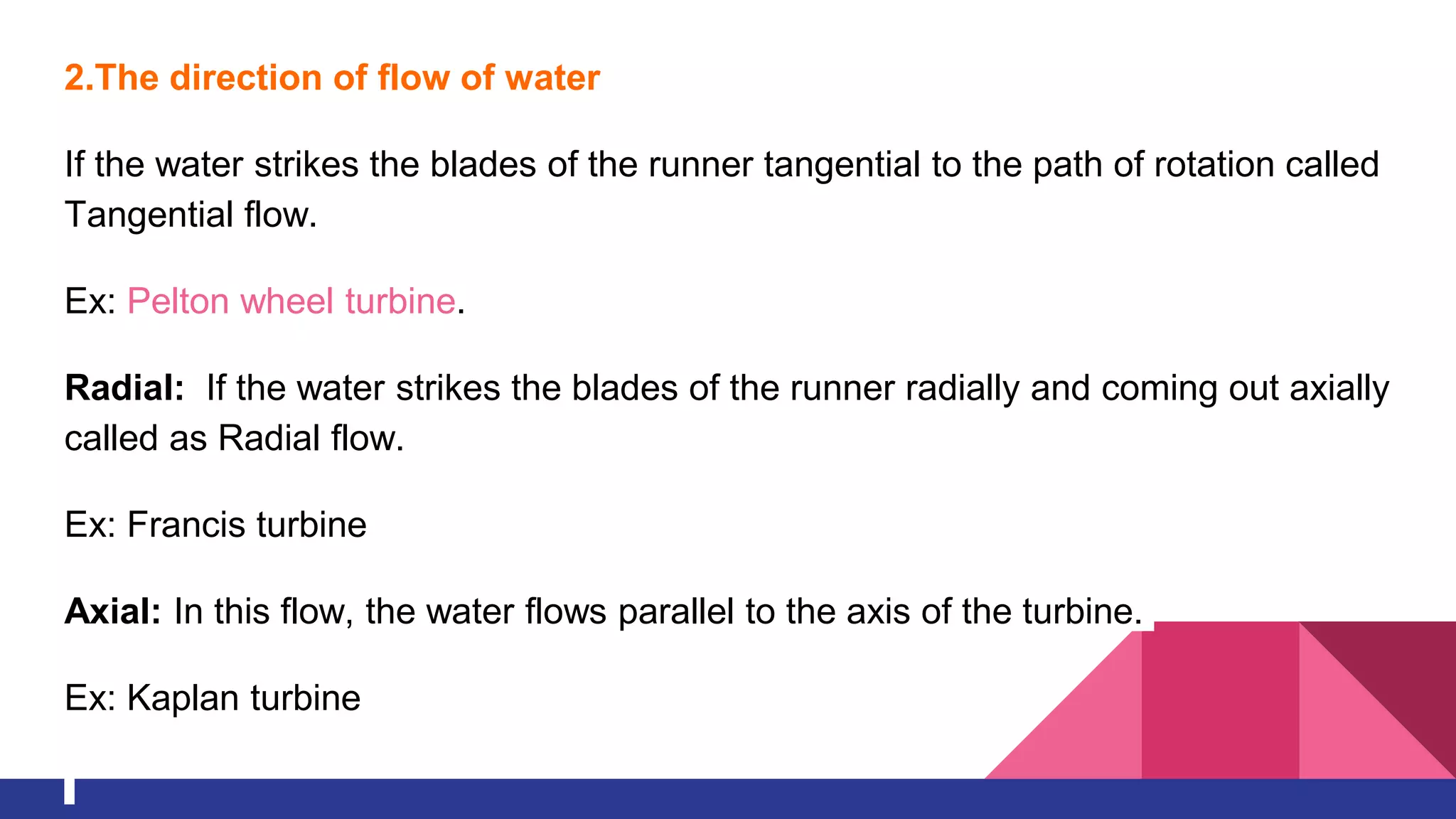Hydraulic Turbines-Classification,Impulse and Reaction Turbine, Layout ...