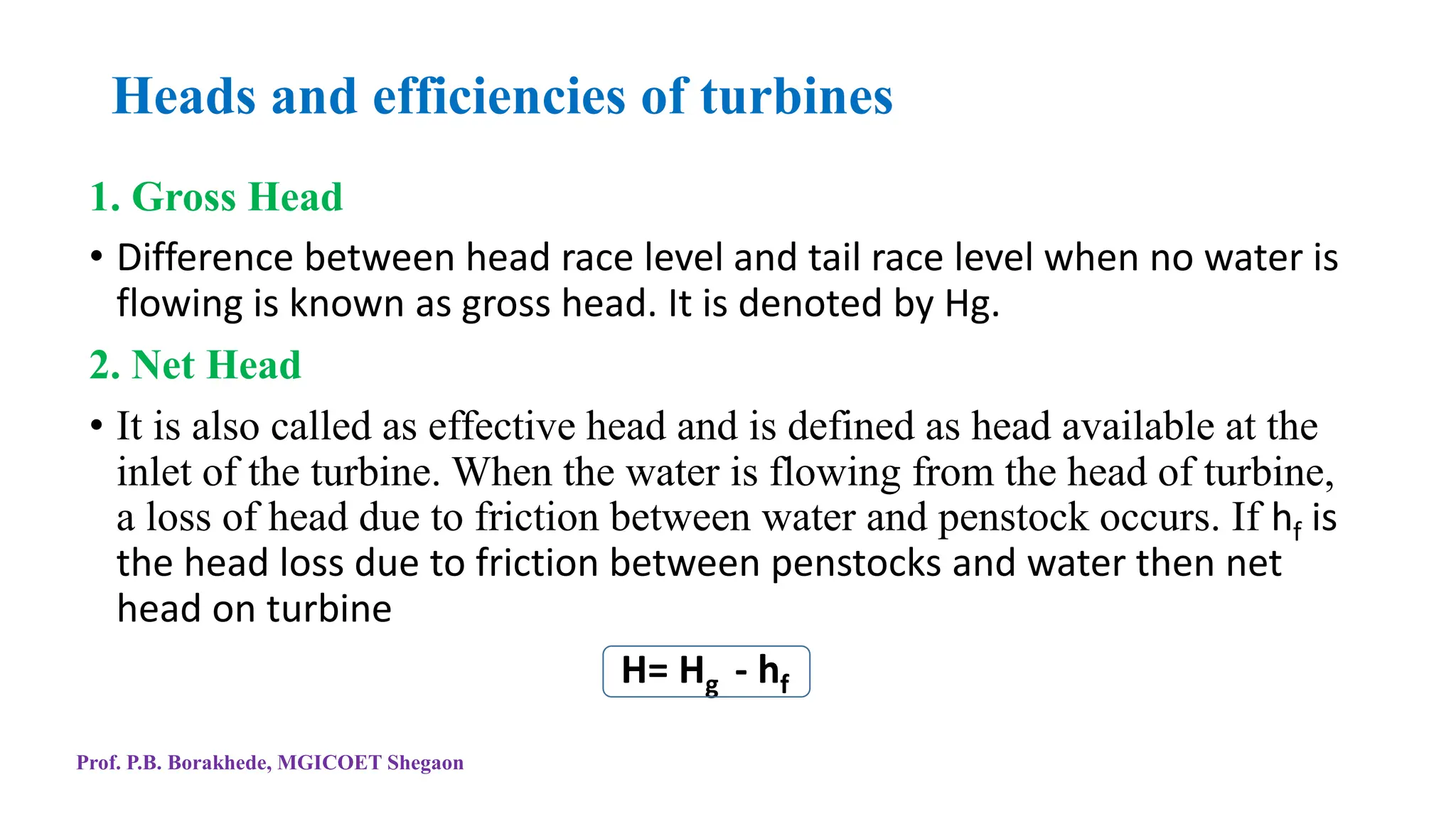 Classification and details of Hydraulic Turbines.pptx