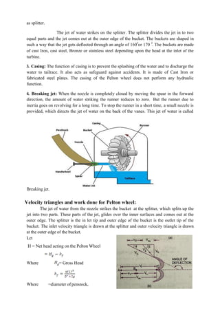 HYDRAULIC TURBINES with formulas and answer .pdf