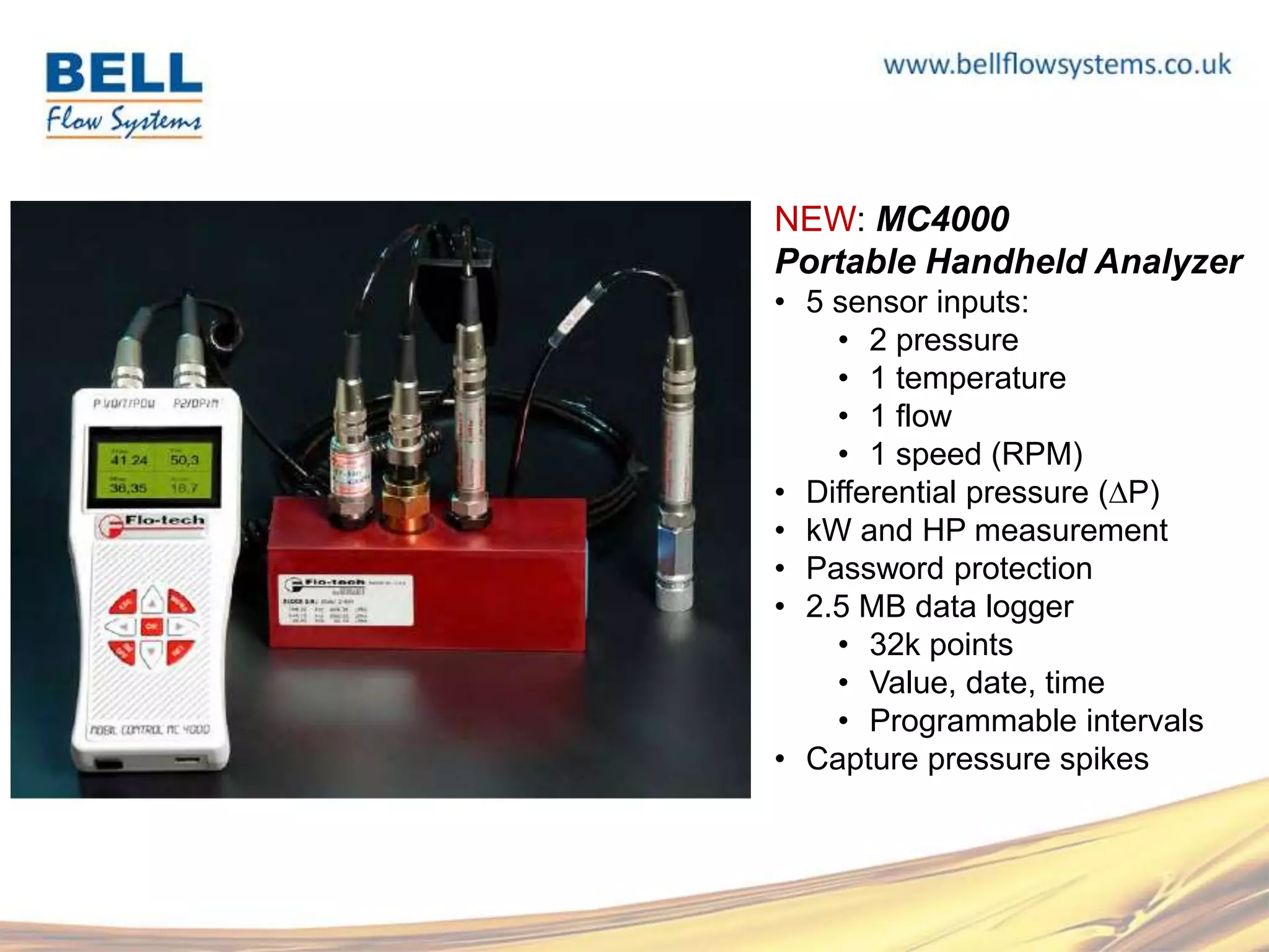 Hydraulic Turbine Flow Meters (flo-tech) | PPTX