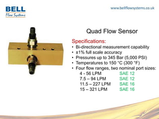 Hydraulic Turbine Flow Meters (flo-tech) | PPTX