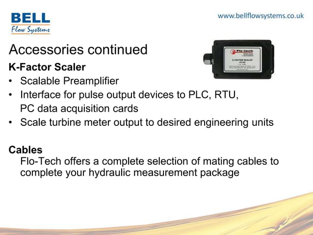Hydraulic Turbine Flow Meters (flo-tech) | PPTX | Commercial Trucks ...